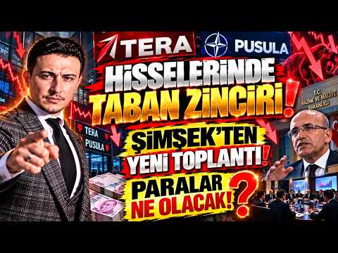 SON DAKİKA ŞİMŞEK'TEN FON ÇÖKÜŞÜNE YENİ HAMLELER, TERA VE PUSULA HİSSELERİ TABAN ZİNCİRİ. BORSA? 