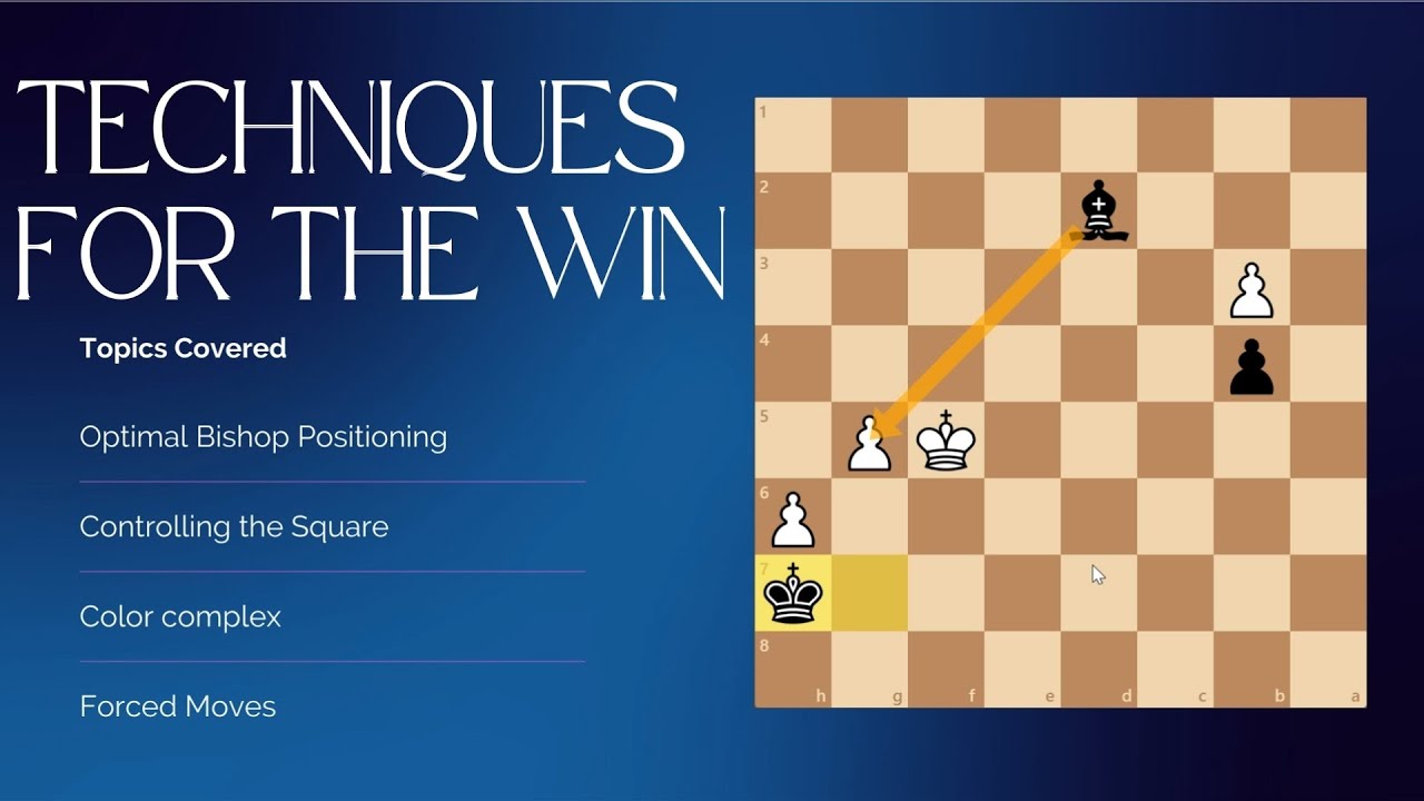 (3) Chess Techniques for the Win - How to Finesse your Bishop to win ...