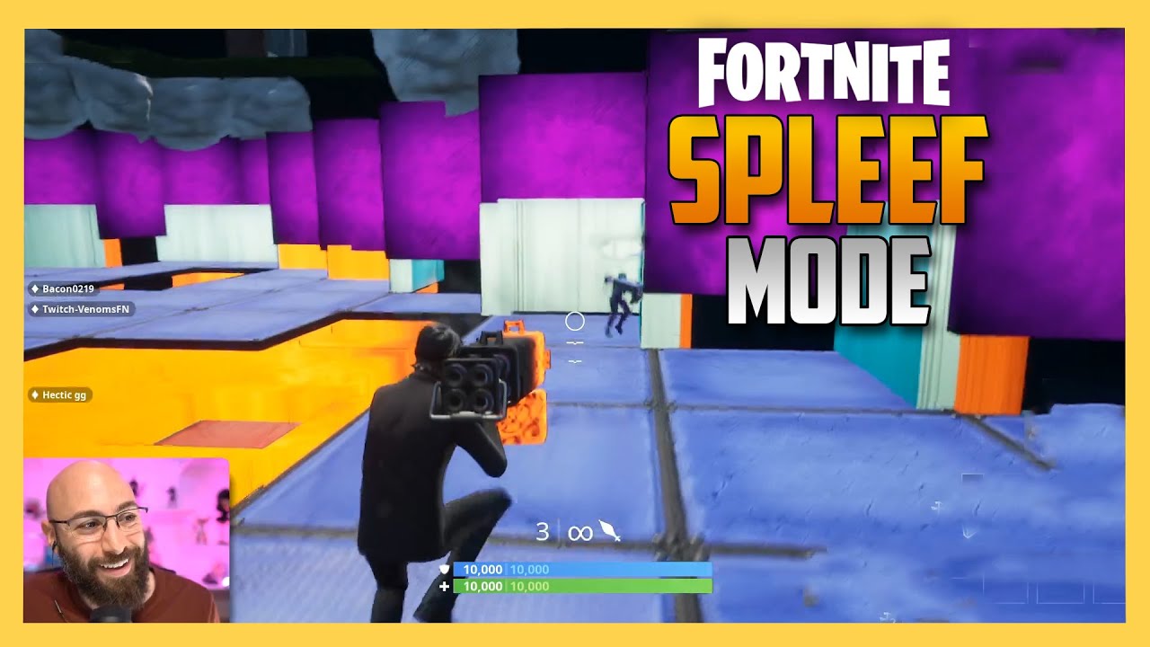 Fortnite Spleef Mode with Ghost Aydan - great map! - YouTube