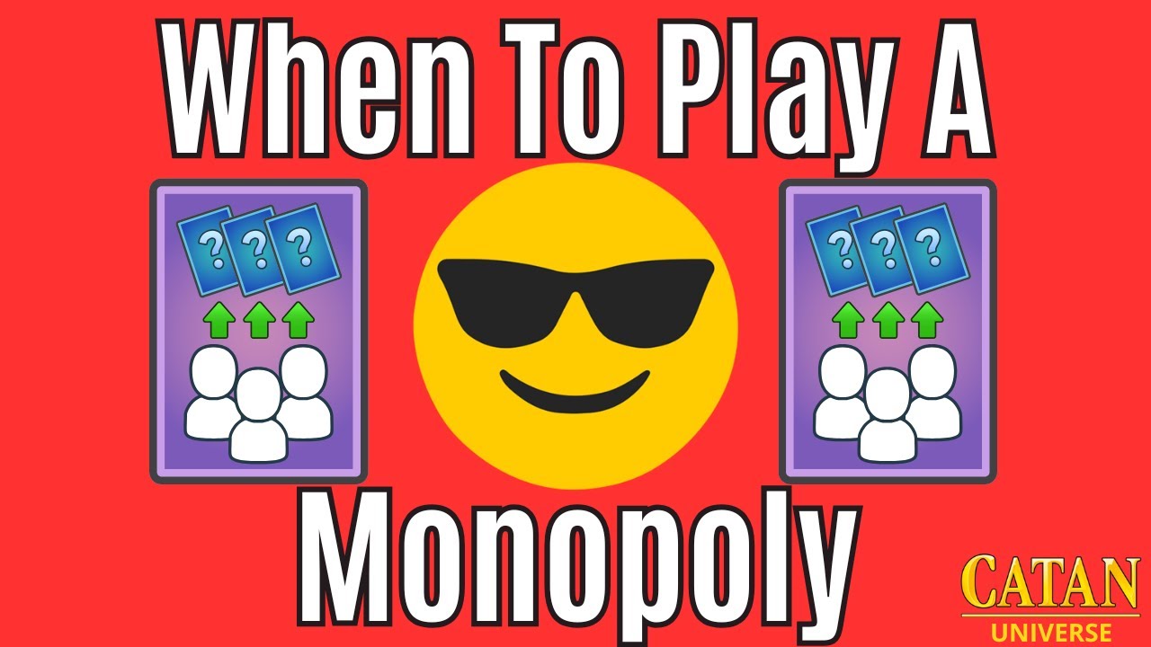 Grandmaster Shows When to Correctly Play a Monopoly | Catan Game 575 ...