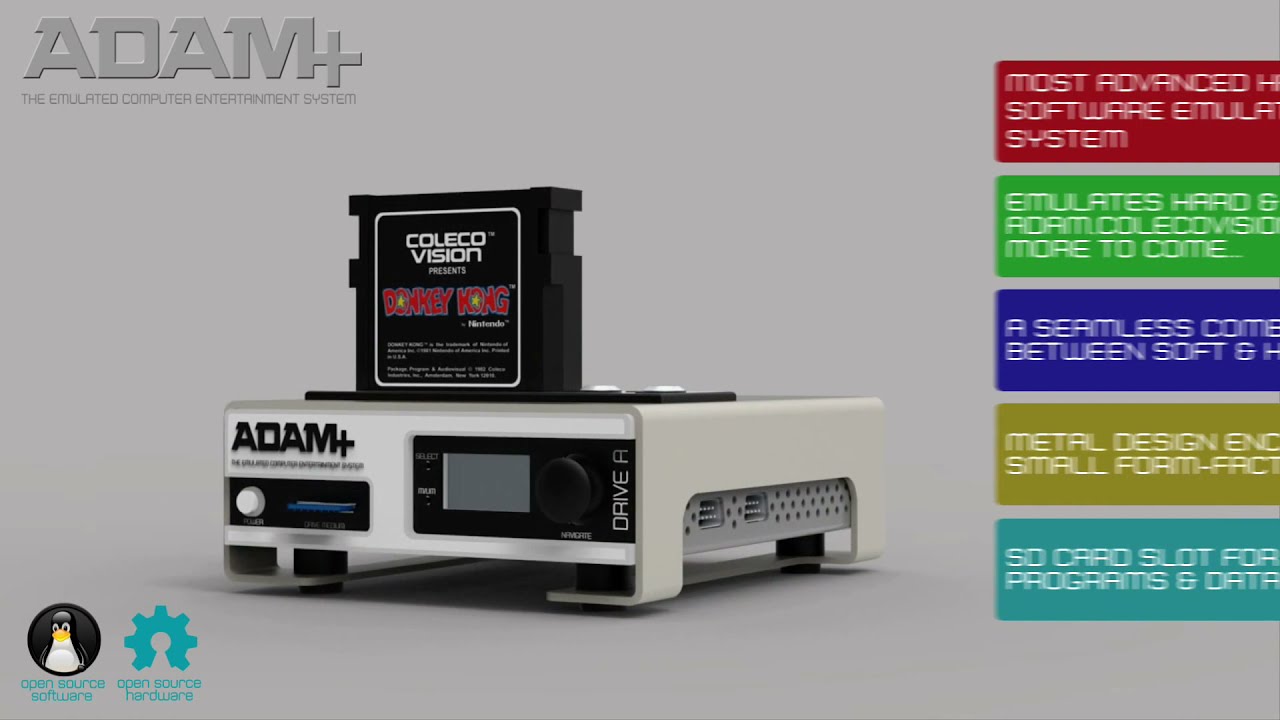ADAM+ The most advanced hard & software emulation system - YouTube