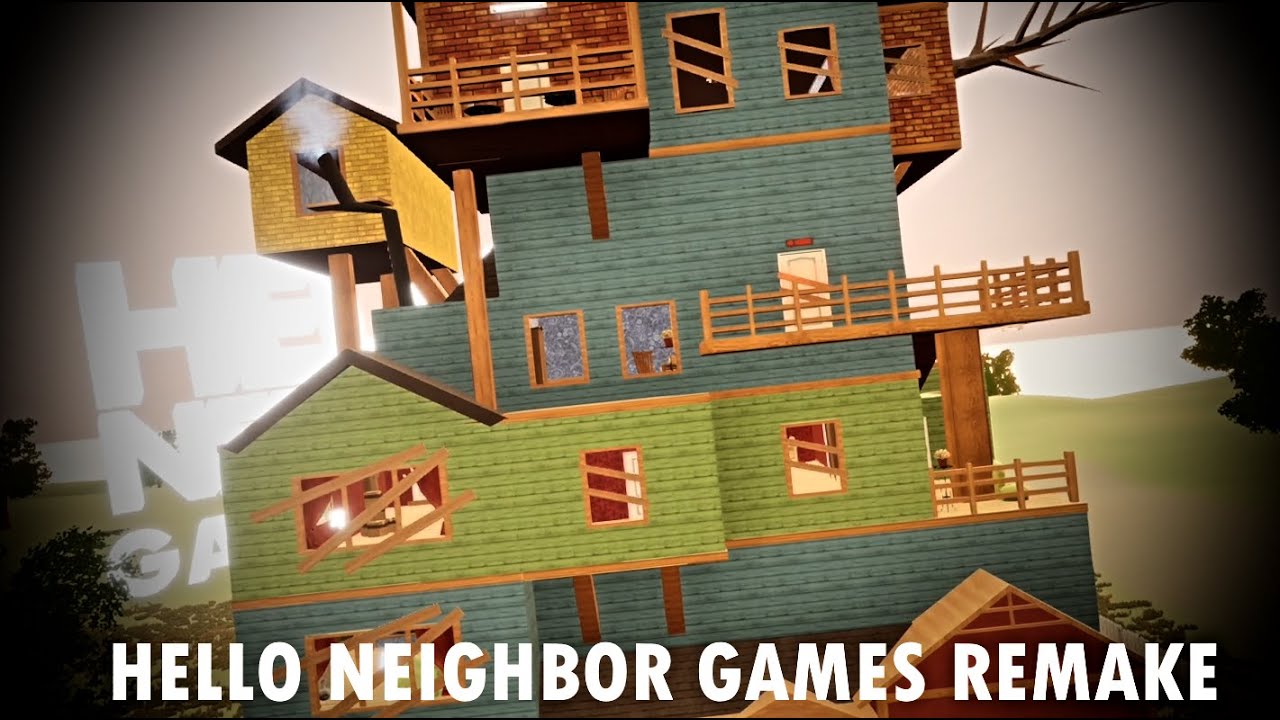 Angry Neighbor Remake - FULL WALKTROUGH (SHOCKING ENDING) - YouTube