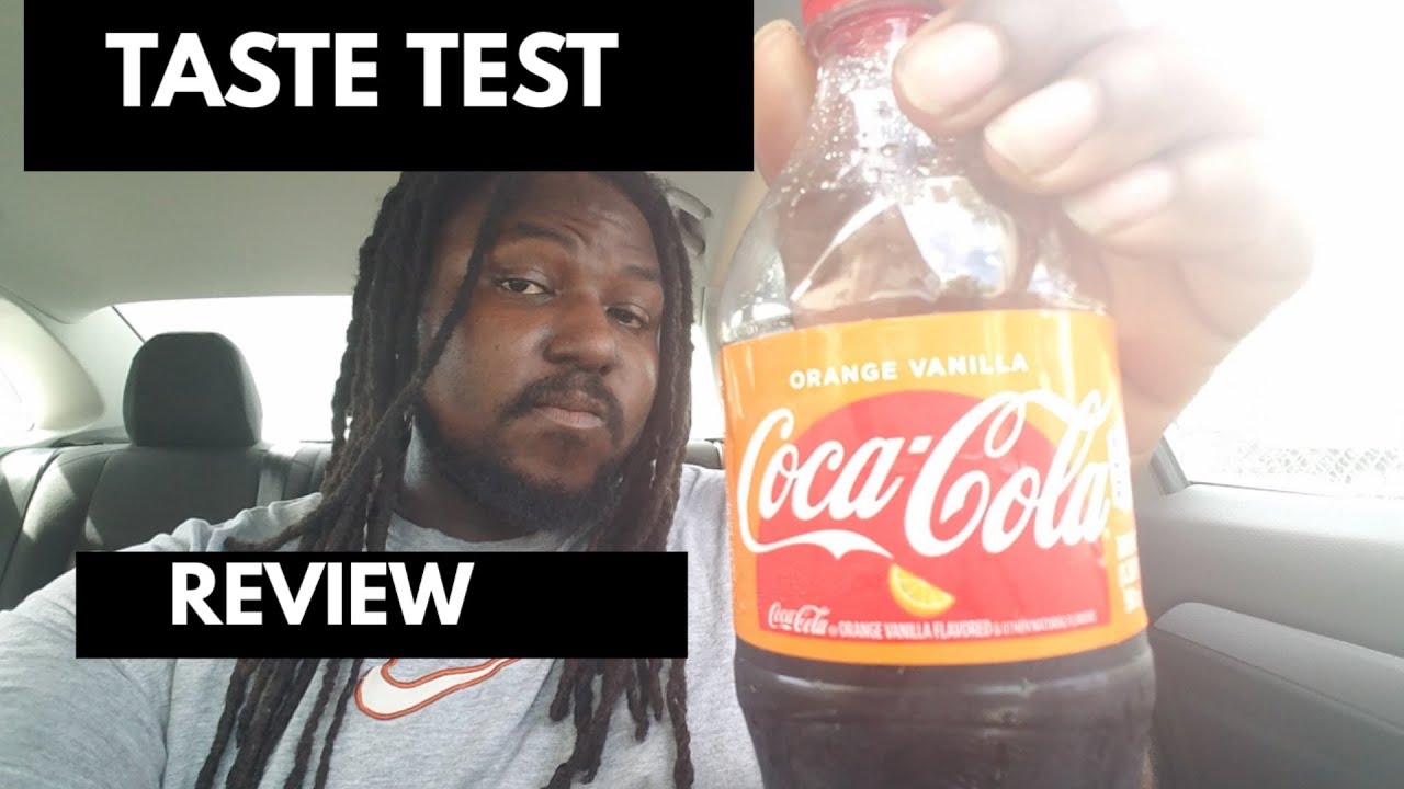 Coca-Cola orange vanilla taste test review - YouTube