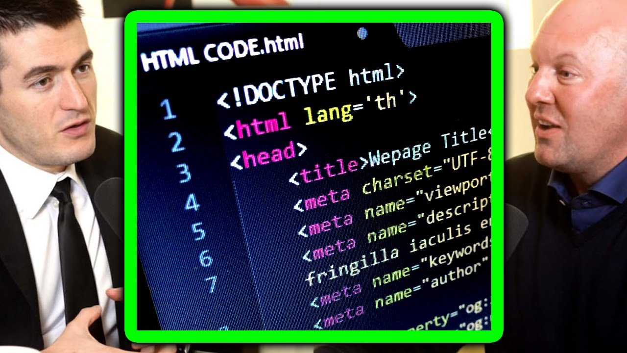 HTML is messy by design | Marc Andreessen and Lex Fridman - YouTube