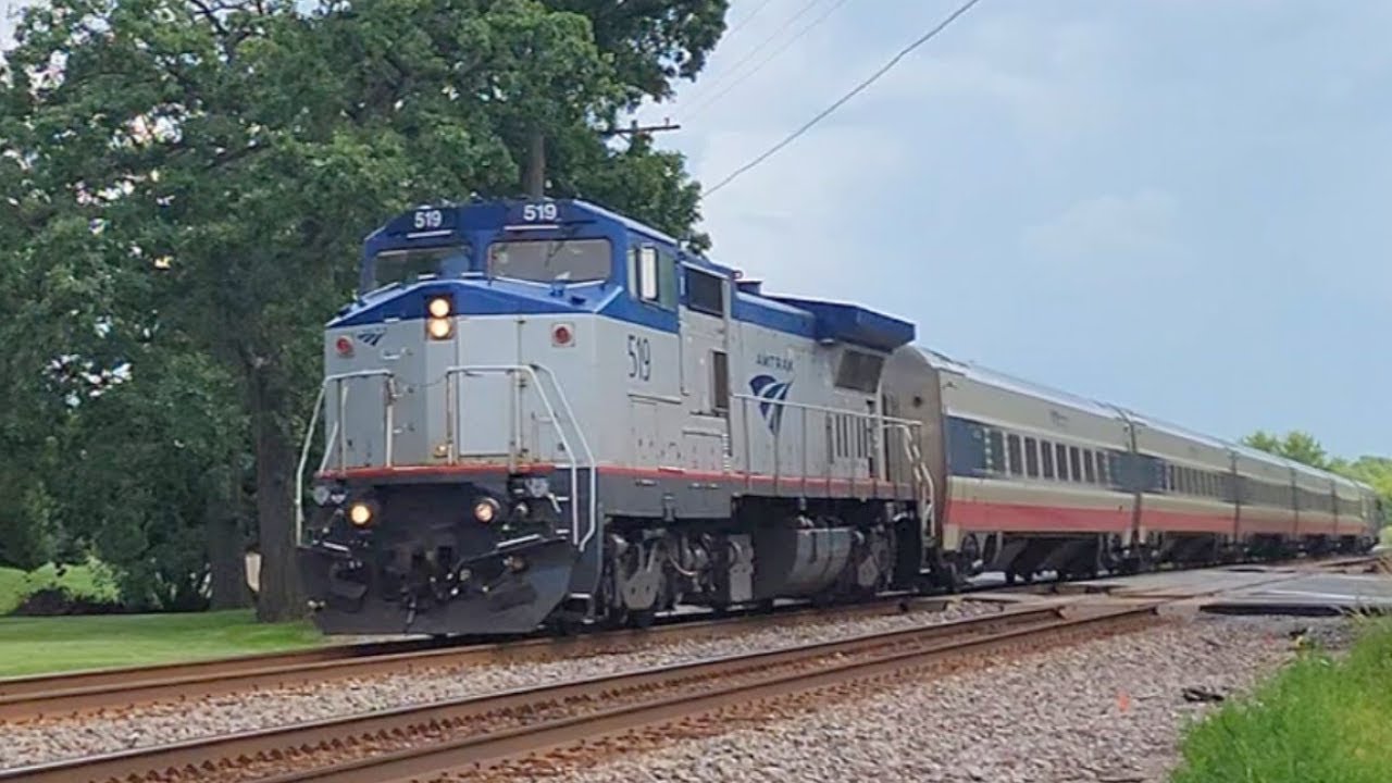 Amtrak P32-8BWH Compilation 2023-2024! - YouTube
