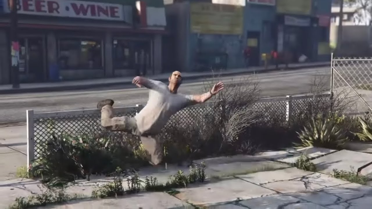 GTA 5 Funny Cutscene Glitch!! - YouTube