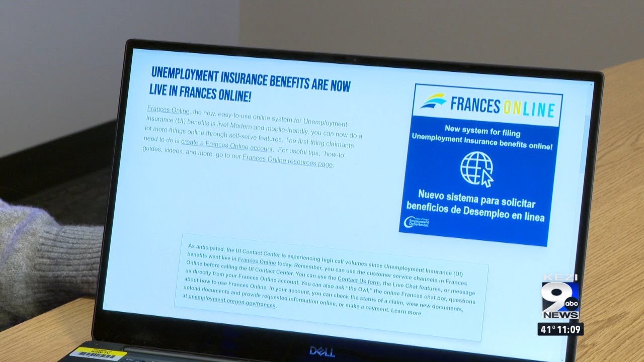 New Oregon unemployment website already facing issues - YouTube