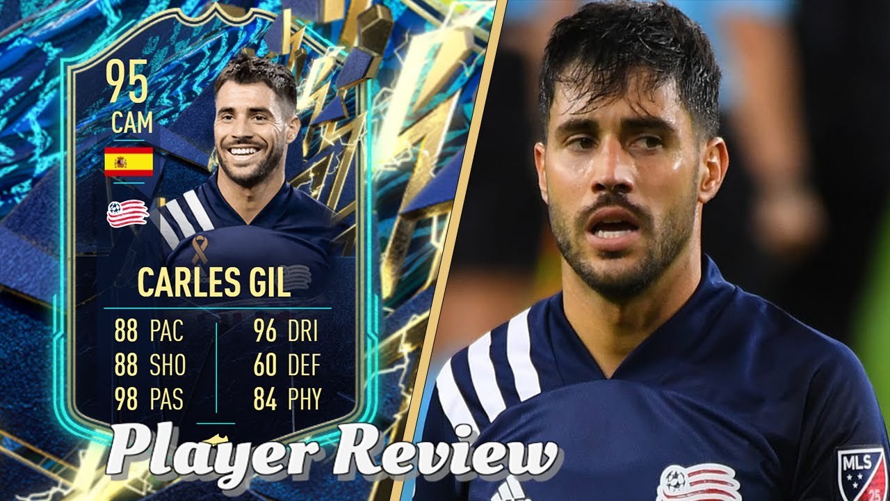 SKILL MOVE UPGRADE!👀 95 TOTS CARLES GIL PLAYER REVIEW! FIFA 22 ULTIMATE ...