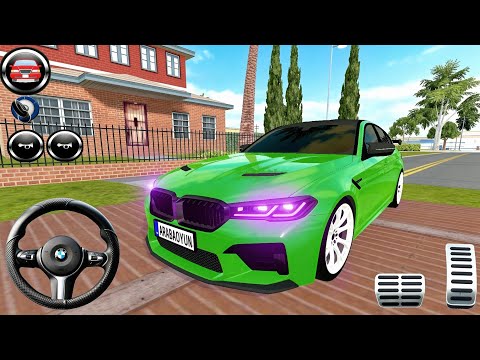 Modifiyeli BMW M5 Araba Sürüş Simülatör Oyunu  - M5 CS Drift & Park Simulator #21 | Android GamePlay