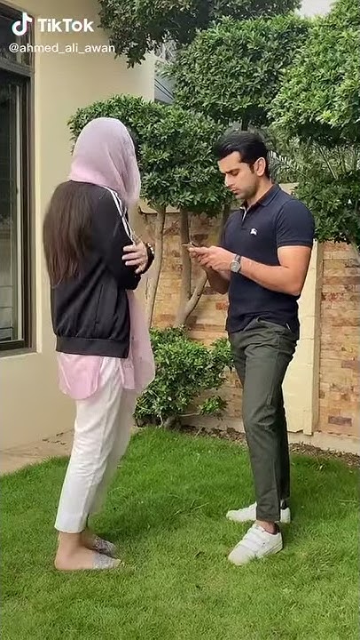 Ahmed ali awan with wife tiktok videos funny🤣🤣🤣 - YouTube