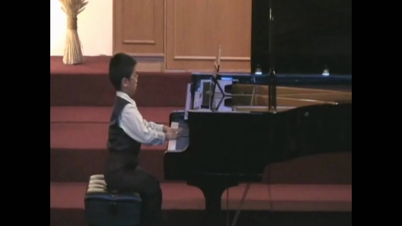 7 Years Old Wilson Zhao Plays Penguins by Linda Niamath - YouTube