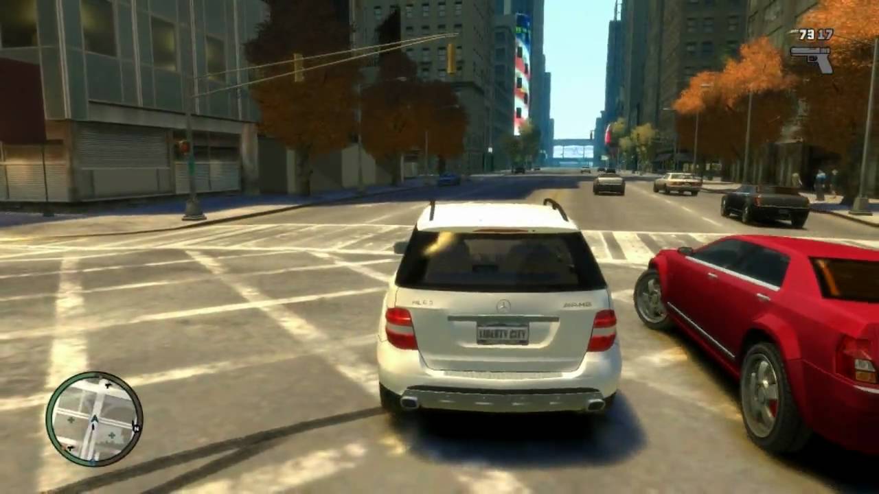 GTA 4 Car Mod Mercedes Benz ML63 AMG - YouTube