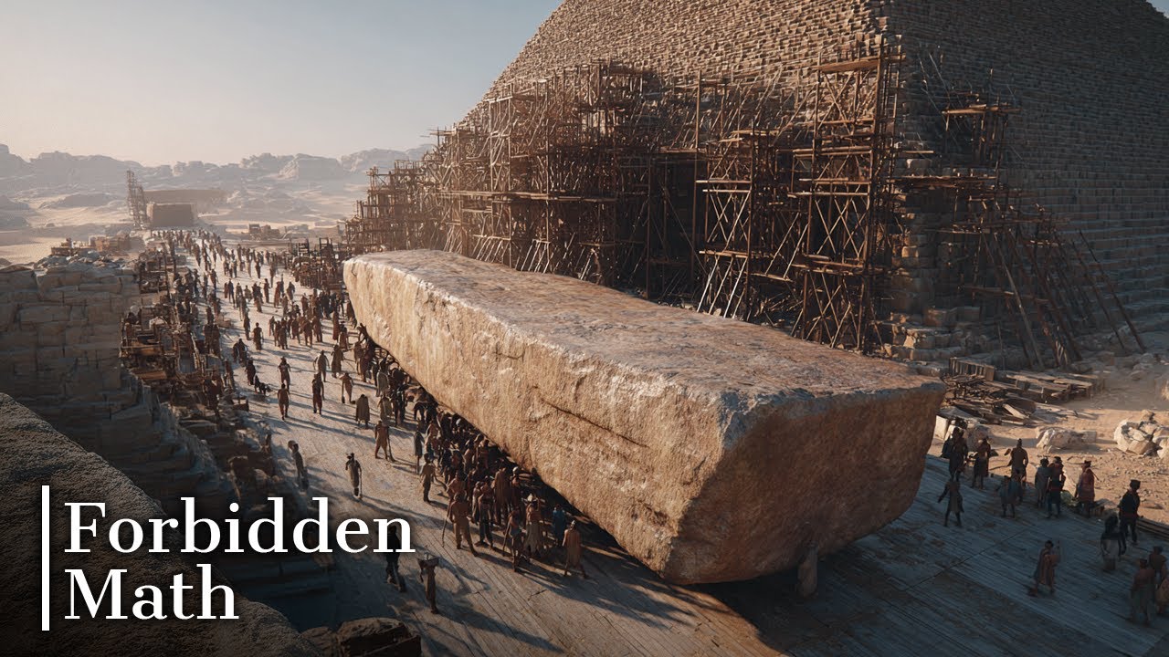 The Pyramids: Built With Math We Didn't Discover Until THOUSANDS of ...