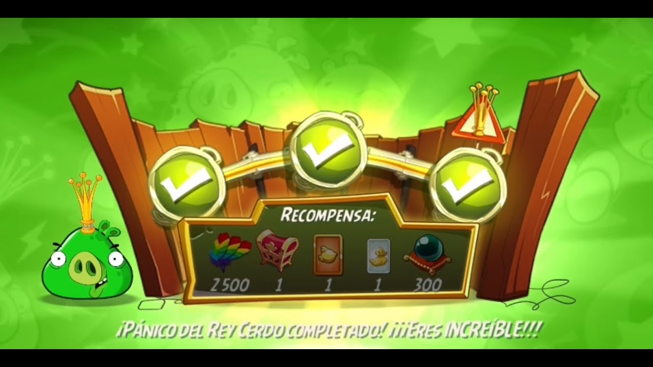 Angry Birds 2 - King Pig Panic (Pánico del rey cerdo) - 01/06/2025 ...