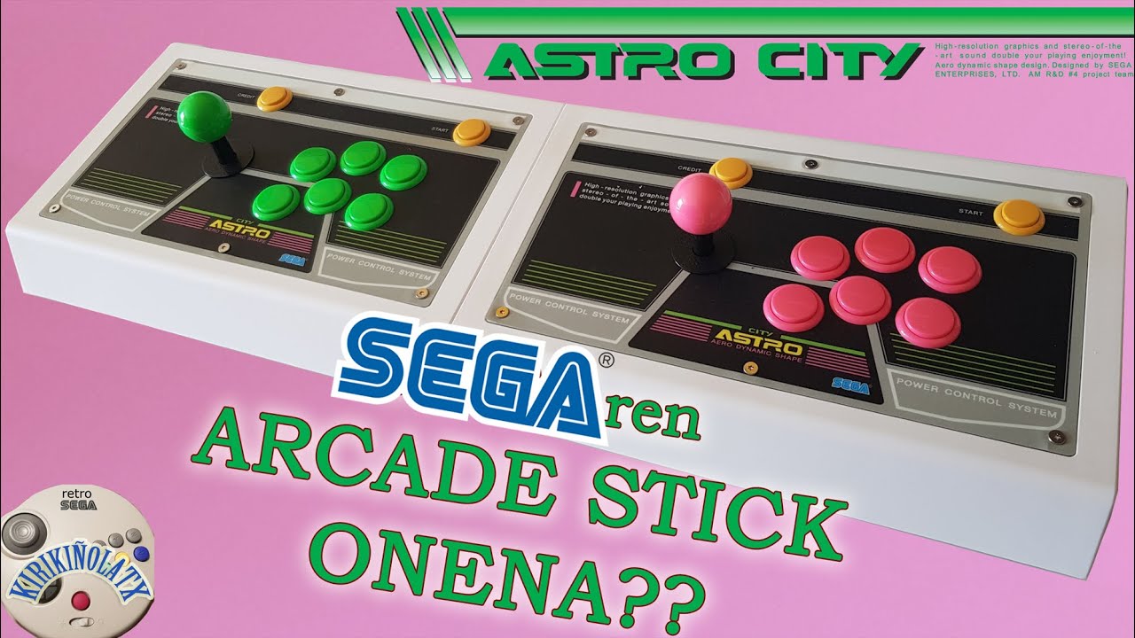 SEGA Astro City Mini Arcade Stick (2020/21) - YouTube