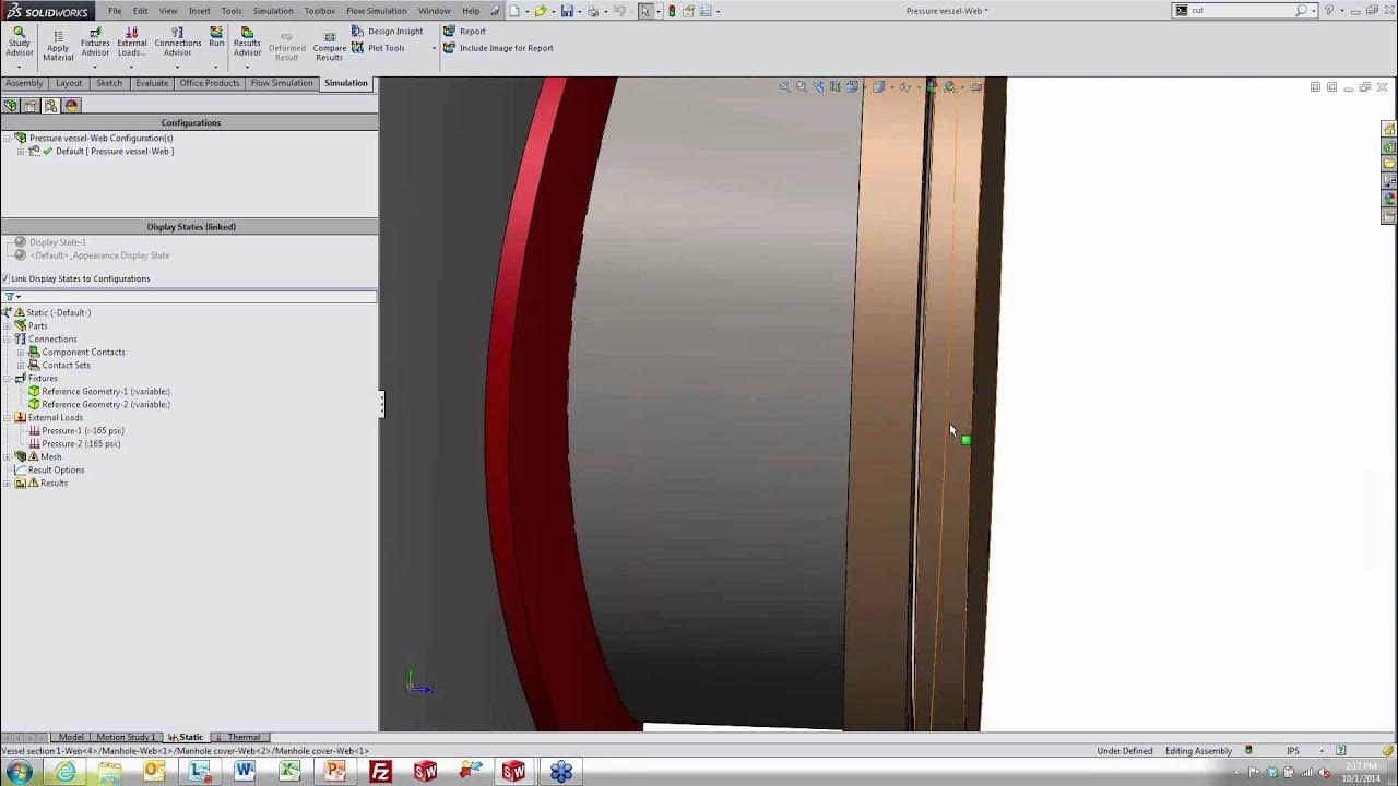 SOLIDWORKS Simulation - Common Errors in Simulation Webinar - YouTube