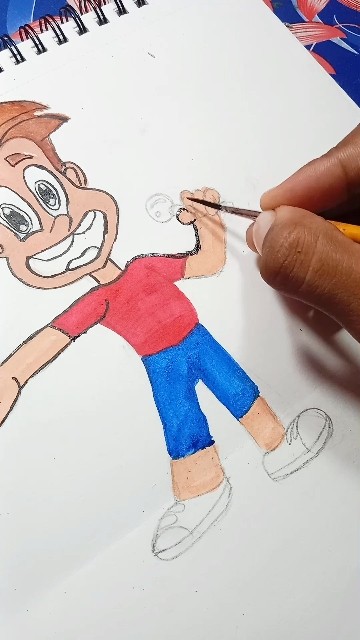 Day-11/15 days cartoon drawing challenge Titto drawing #shorts # ...