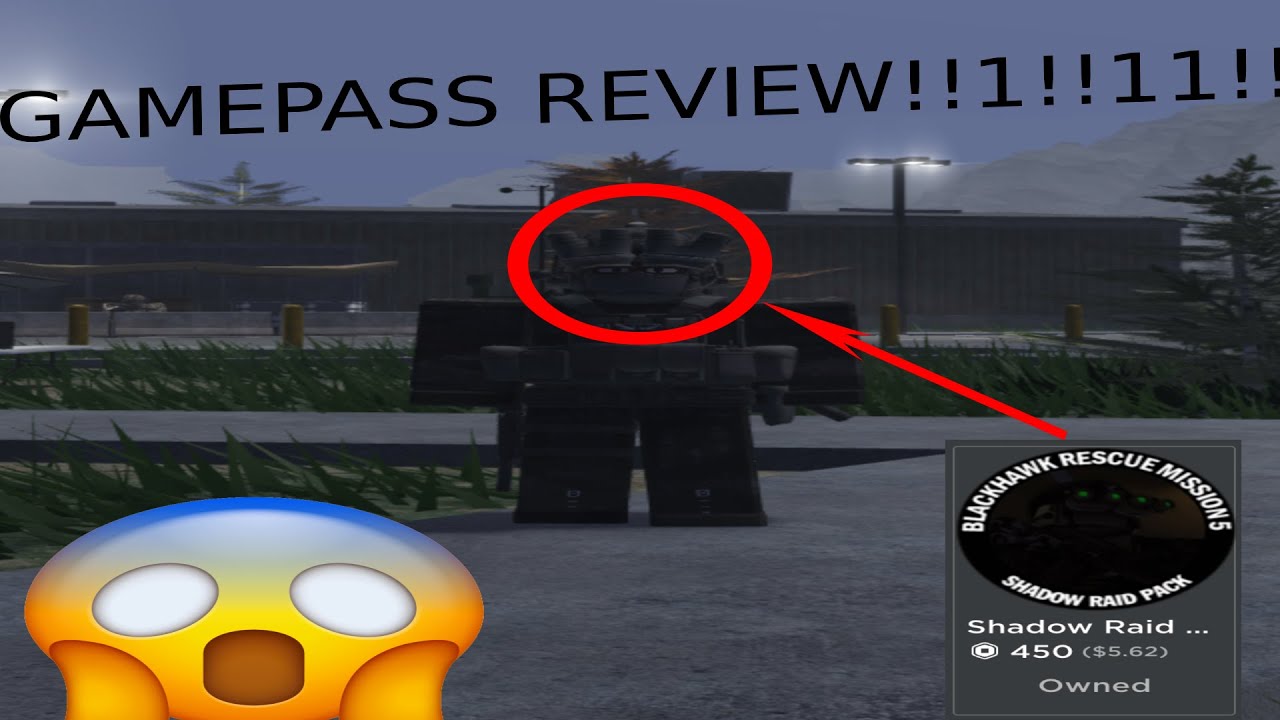 Shadow Raid gamepass review || BRM5 - YouTube