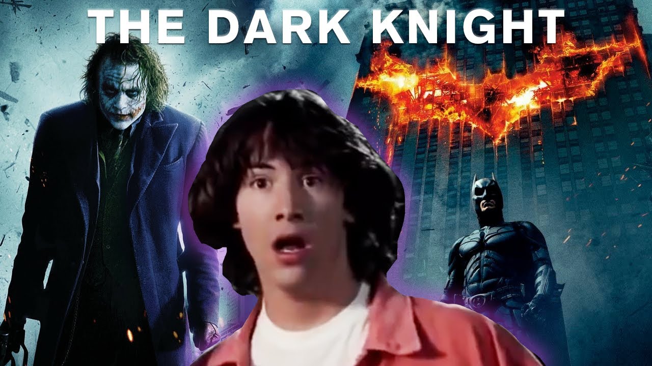 Keanu Reeves watches The Dark Knight PARODY/SATIRE - YouTube