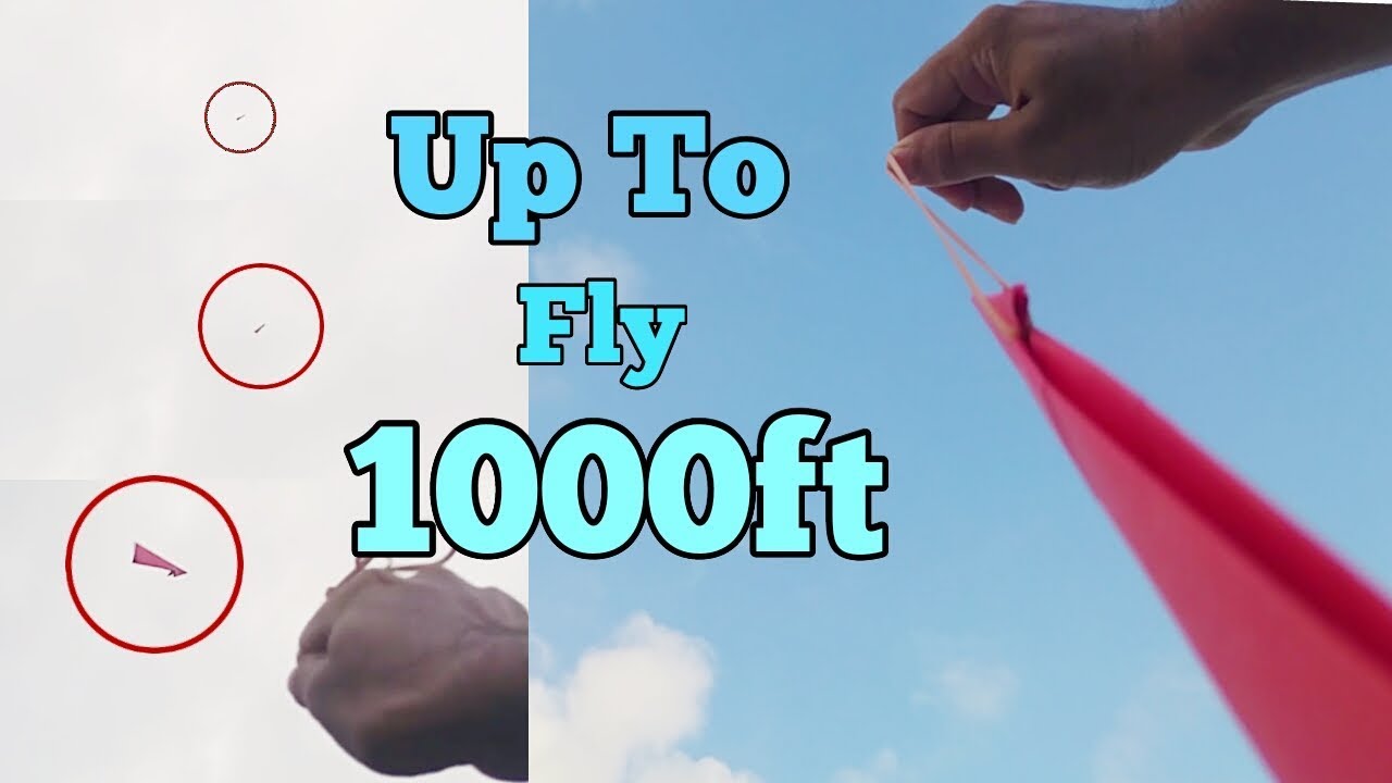 How to fold fastest flying paper rocket - YouTube