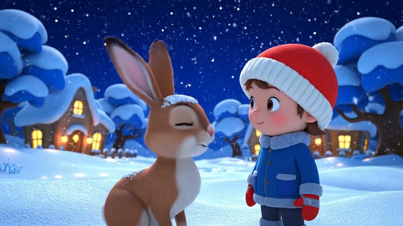 The Crying Snowshoe Hare Lost Its Trail 🐇 | Nursery Rhymes for Kids ...