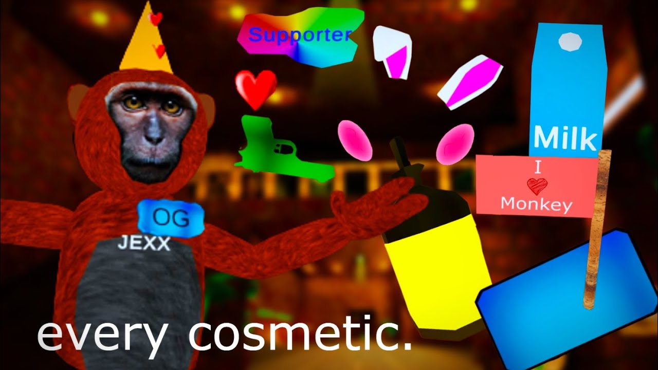 I BOUGHT EVERY Cosmetic In Monkeys Realm... - YouTube