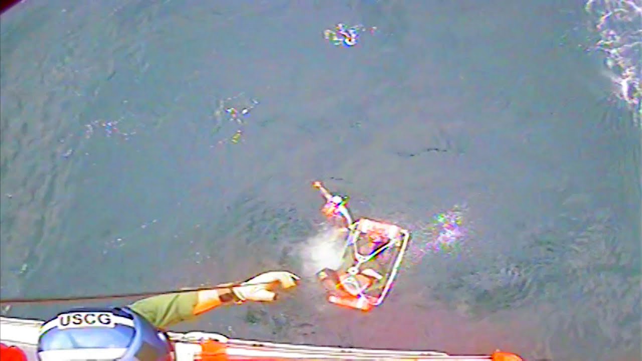 "Life or Death at Sea: Coast Guard's Dramatic Rescue!" - YouTube