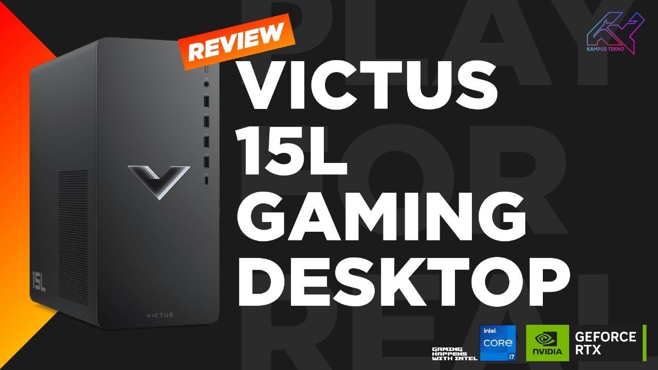 KECIL TAPI NGEGIGIT!! REVIEW SINGKAT HP PC VICTUS GAMING 15L 💥 - YouTube