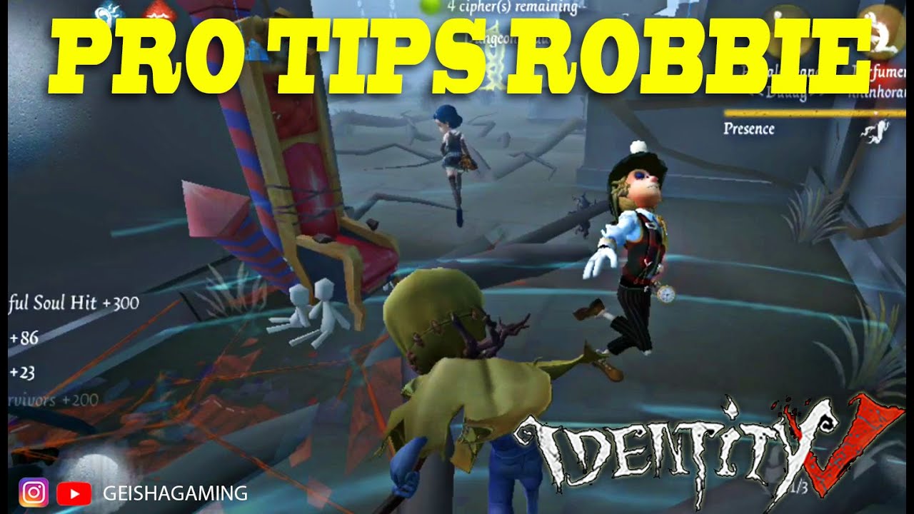 PRO TIPS ROBBIE AXE BOY Identity V - YouTube