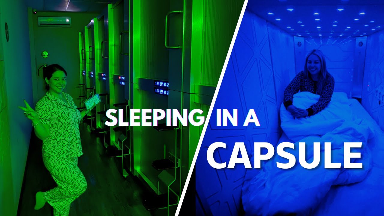 SLEEP IN A CAPSULE AT THE MEXICO CITY AIRPORT - YouTube