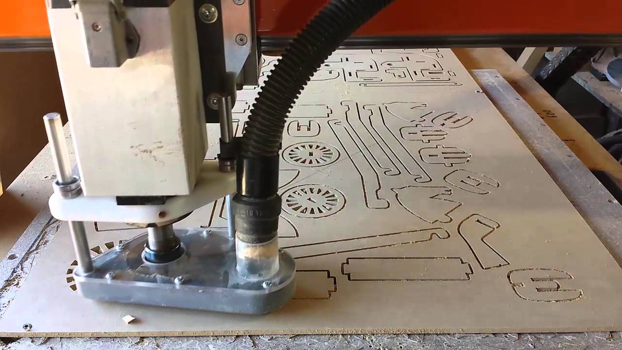 YAS CNC Router: Fairy Carriage - YouTube