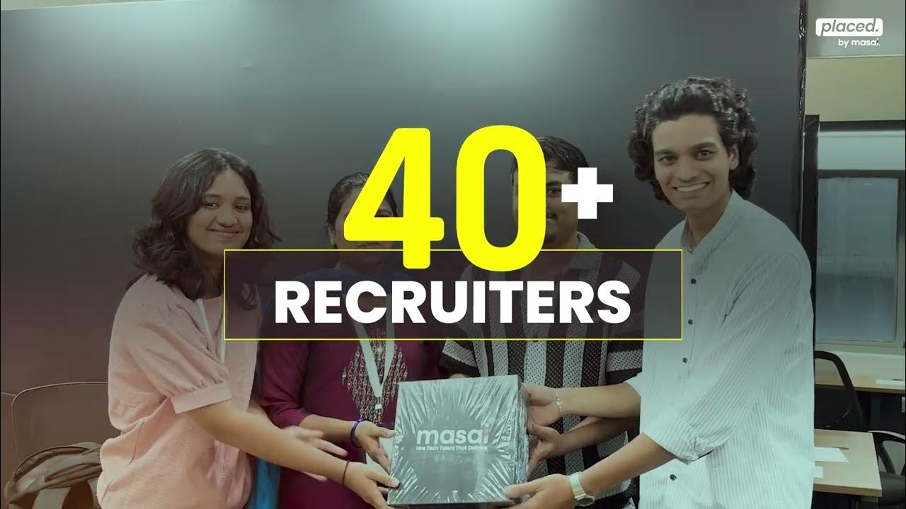 Bangalore Placement Drive 2.0 | Aftermovie | Placed by Masai - YouTube