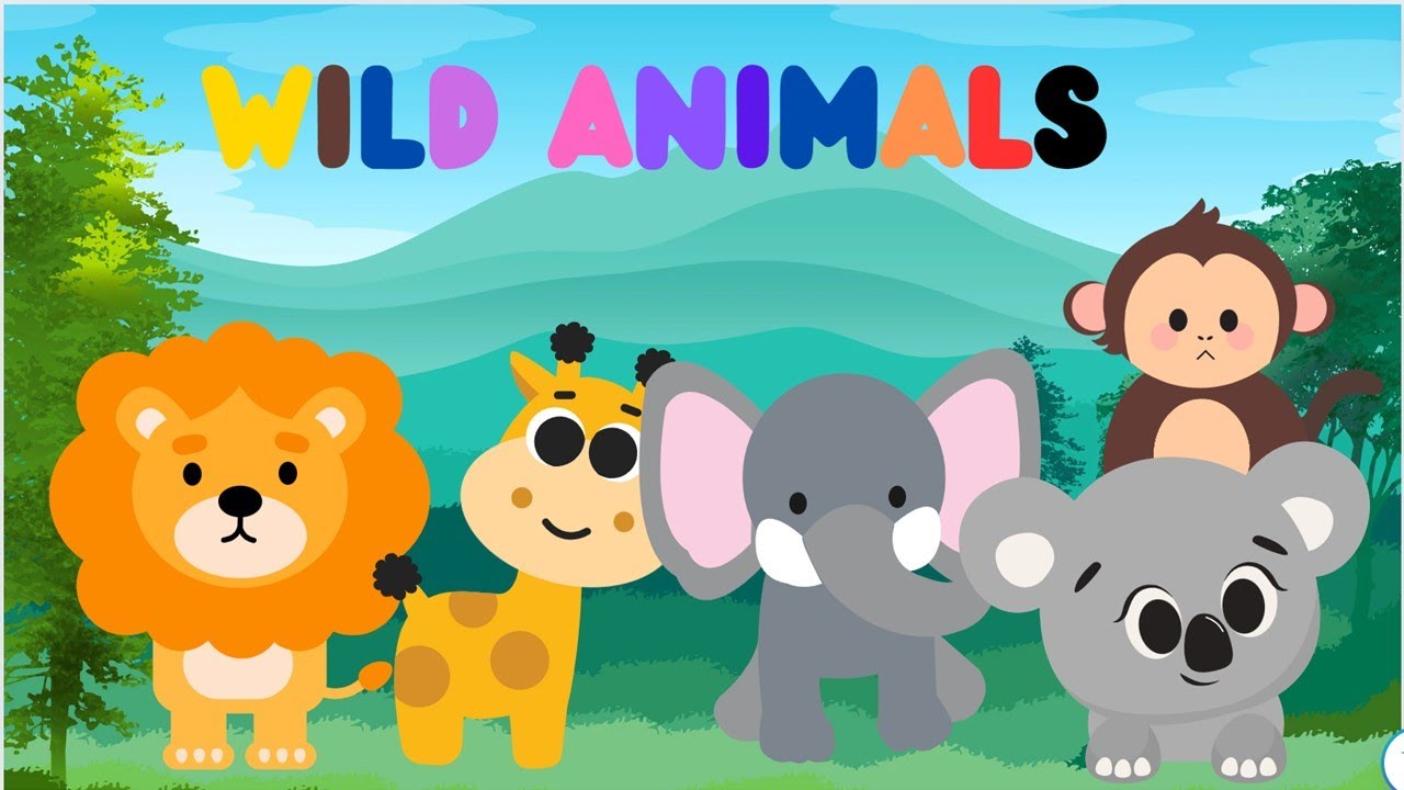 Wild Animals Song | Fun Learning Wild Animals Nursery Rhyme and Kids ...