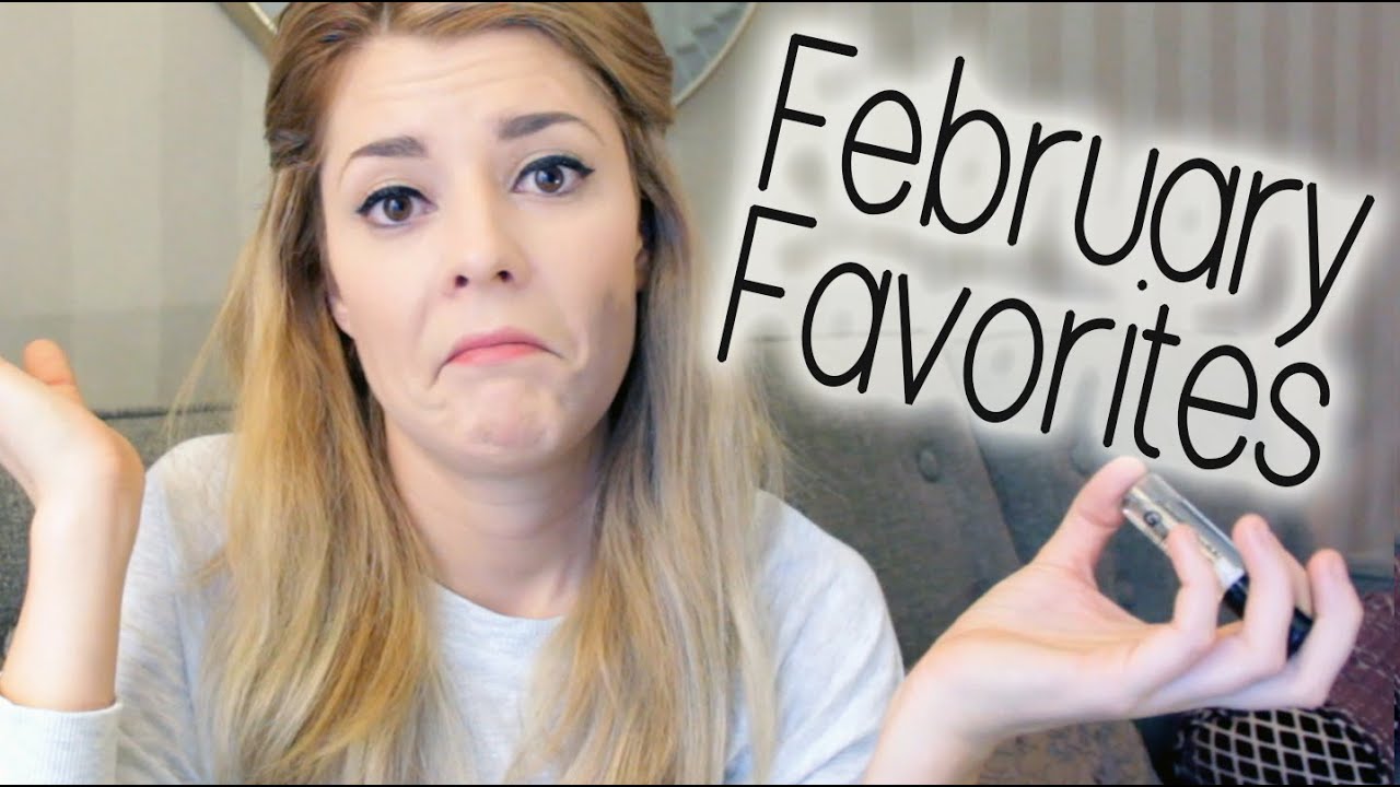 FEBRUARY FAVORITES // Grace Helbig - YouTube