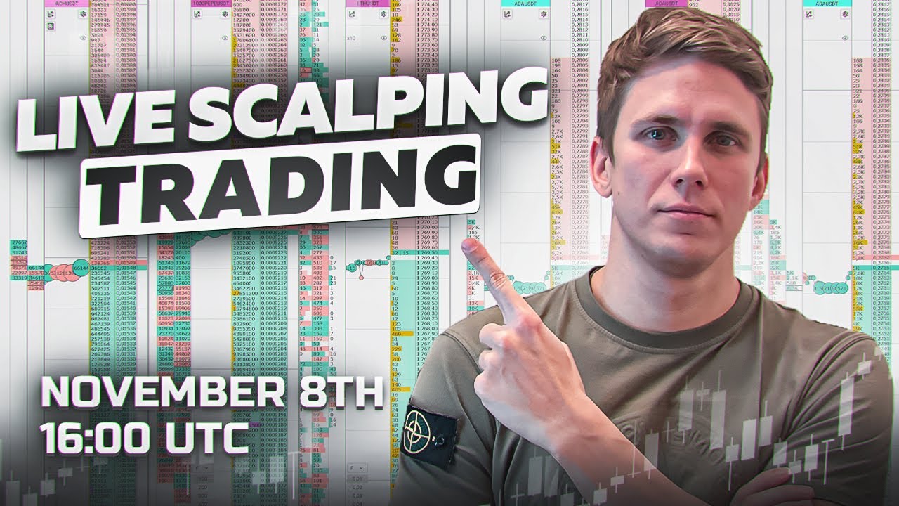 Live Crypto Scalping | Trading Psychology and Order Book Strategies ...
