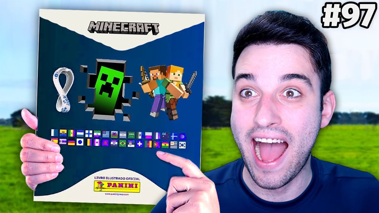 Completo el ALBUM DE MINECRAFT (Igual que el del mundial) 😱 - YouTube