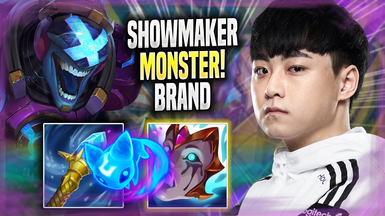 SHOWMAKER IS A MONSTER WITH BRAND! - DK ShowMaker Plays Brand MID vs ...