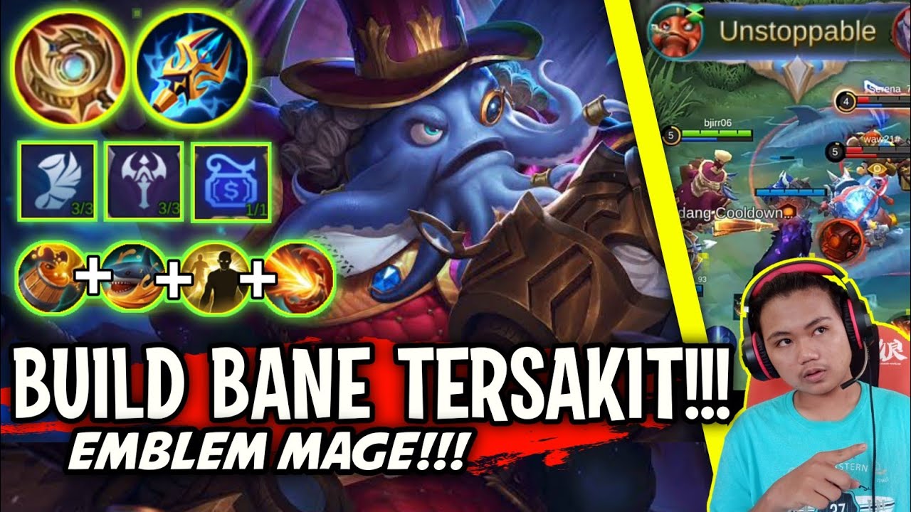 BUILD BANE TERSAKIT 2021!!! Build Bane Mage | build bane sakit dan kuat ...