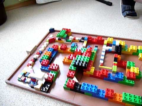 hexbug lego race track - YouTube