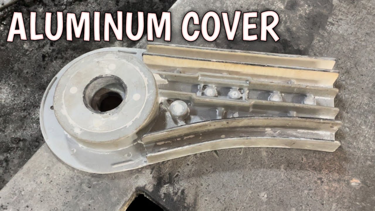 Aluminium metal cover casting | aluminum Sand Casting - YouTube