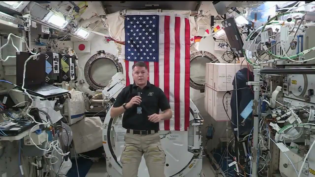 Space Station astronaut's 9/11 message: 'We Will Never Forget' - YouTube