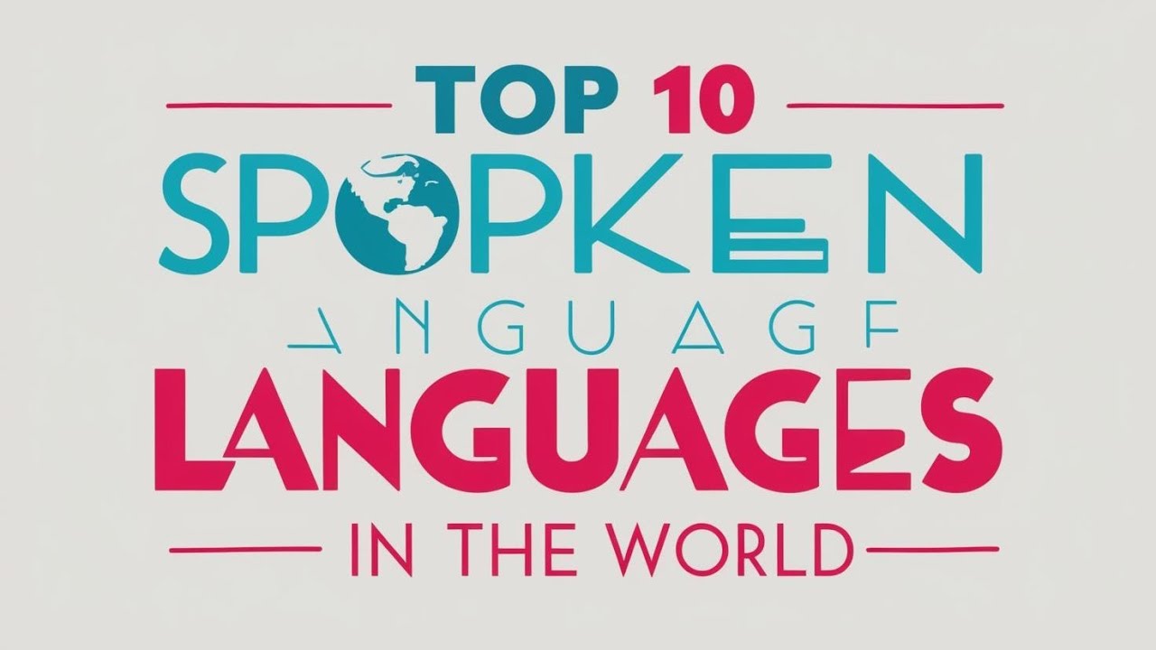 Top 10 spoken languages in the world 🌎 | languages in the world | # ...