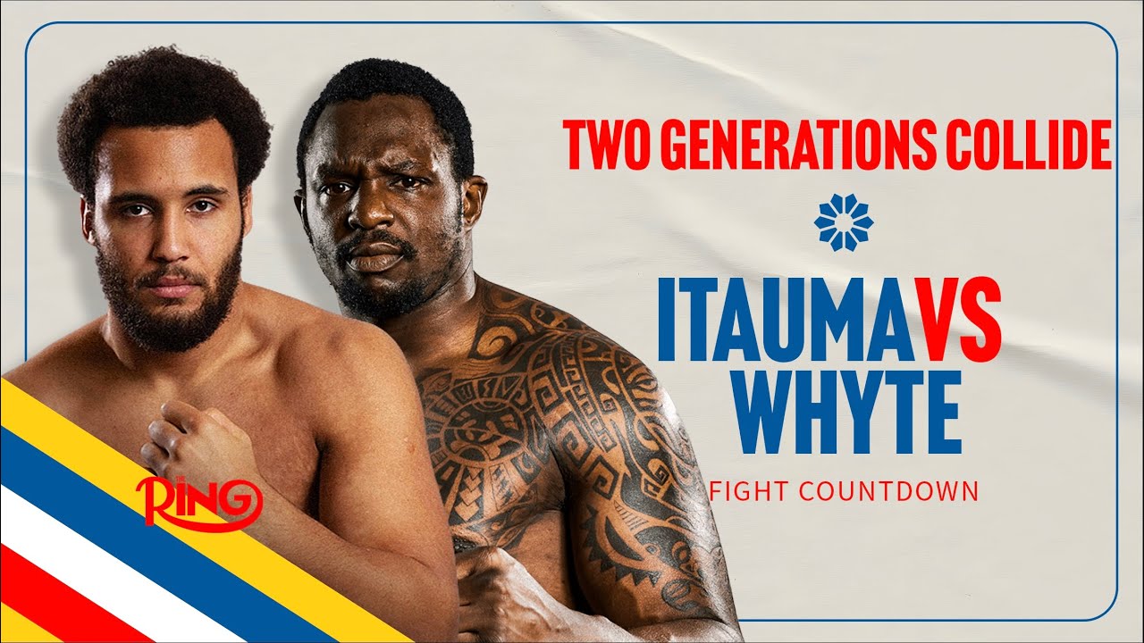 TWO GENERATIONS COLLIDE! Moses Itauma Vs Dillian Whyte Fight Countdown ...