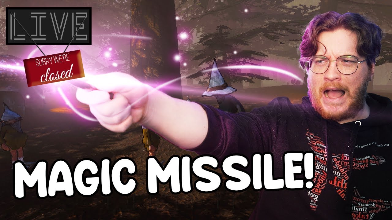 A Wizard game where you have to actually shout the spells - YouTube
