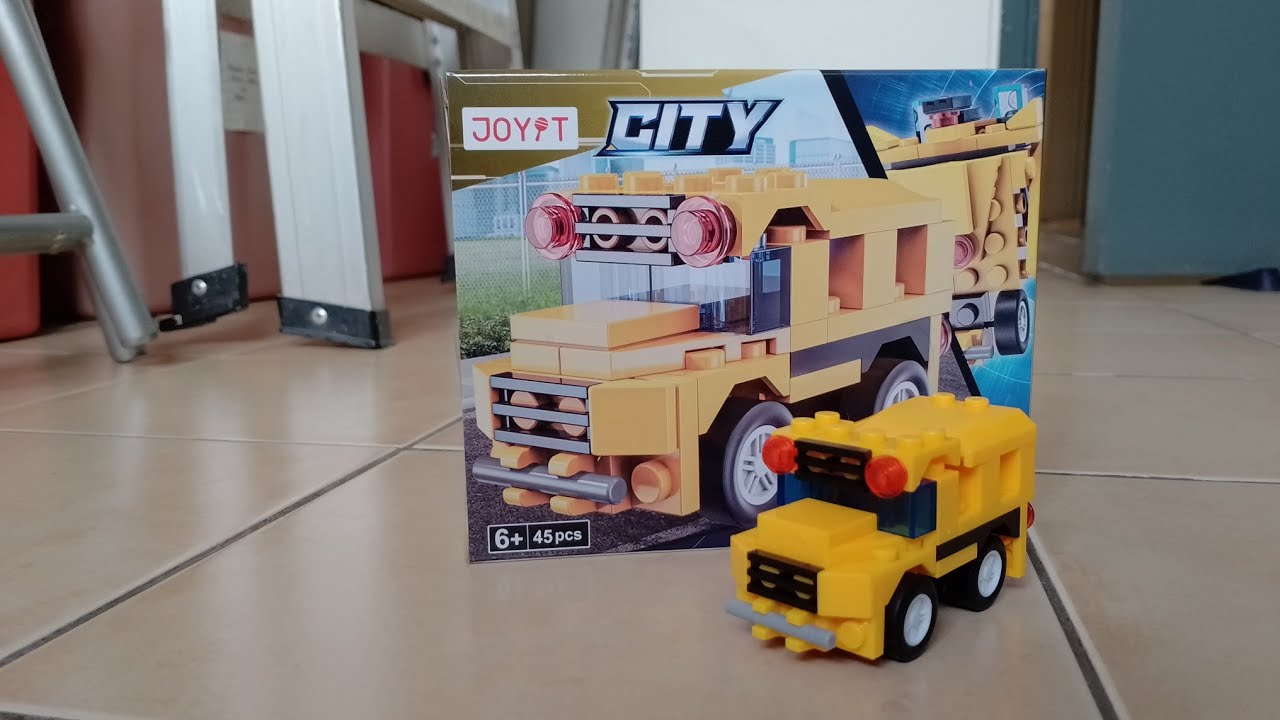 Building Unofficial Lego JOYIT City School Bus - YouTube