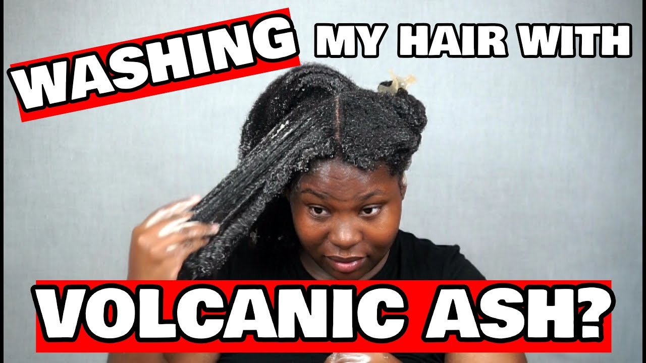 VOLCANIC ASH AND NATURAL HAIR ?? | Bubs Bee - YouTube