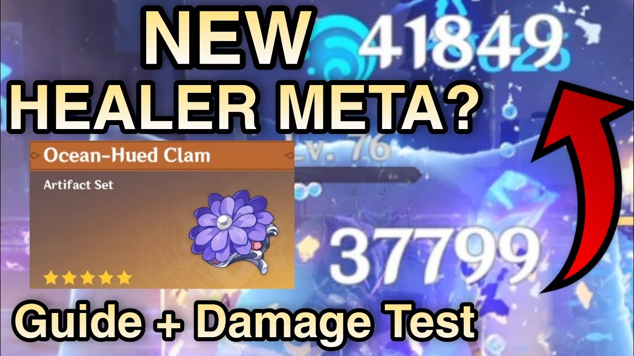 Increase your Sea-Dyed Foam damage! new Ocean Hued Clam artifact Review ...