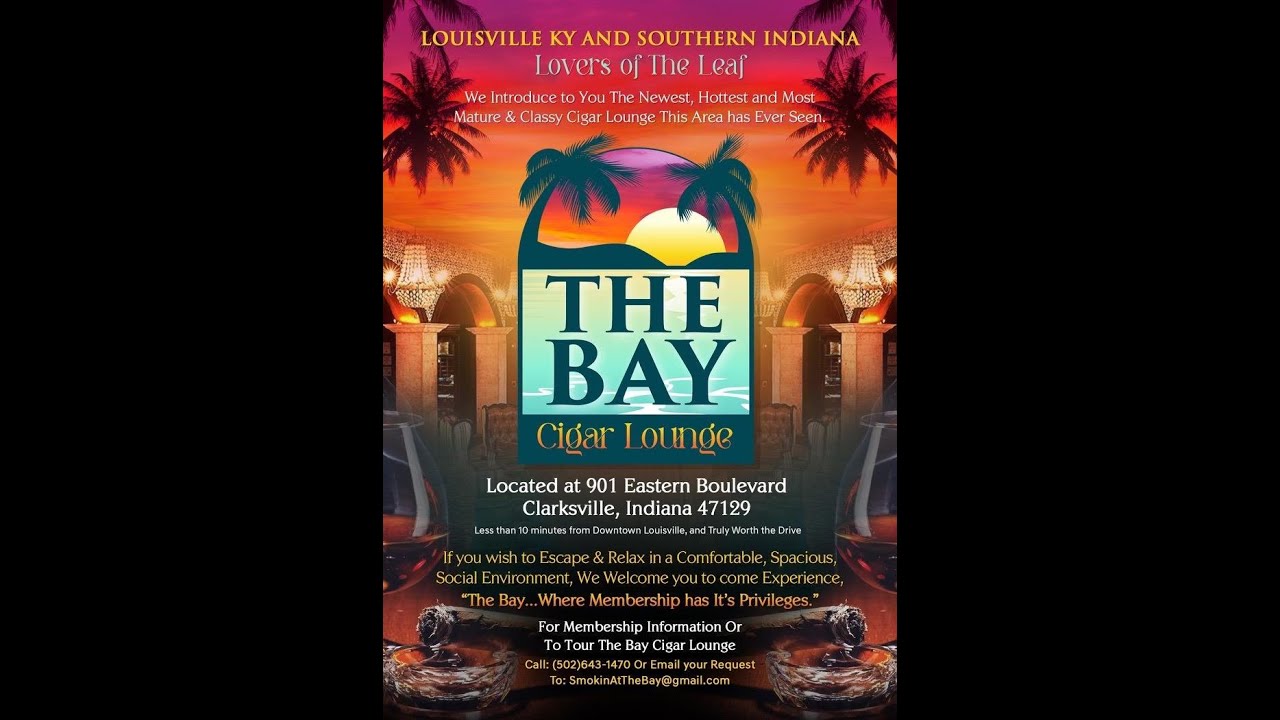 The Bay Cigar Lounge Tour - YouTube
