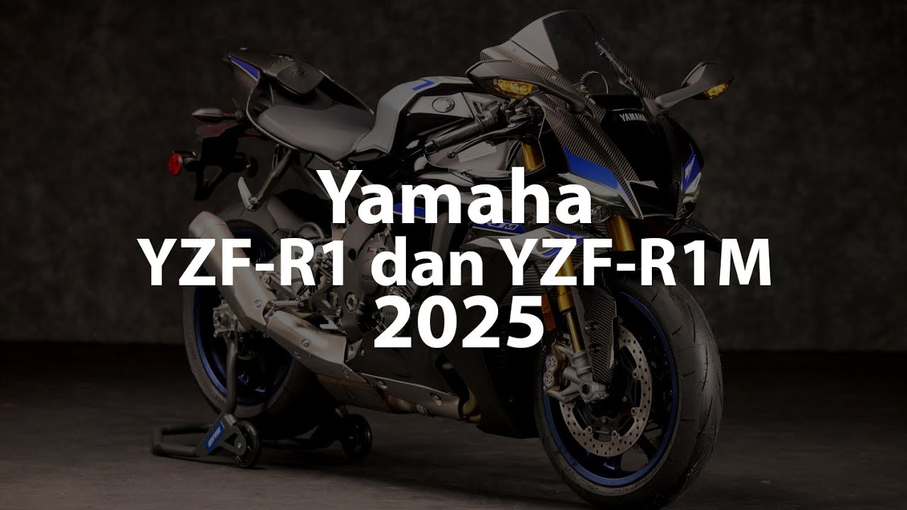 Yamaha YZF-R1 dan YZF-R1M 2025 sekarang sudah pakai winglet Karbon ...