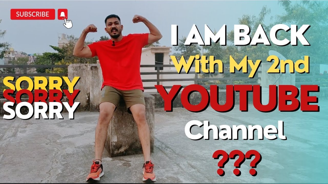 I Am Back With My New YouTube Channel | So Sorry @souravjoshivlogs7028 ...